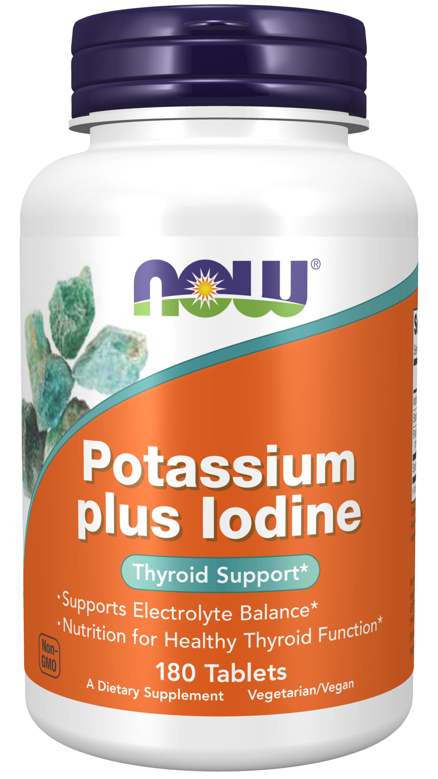 Now: Potassium plus Iodide 180 Tablets